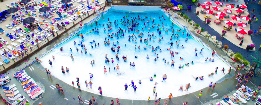 Monster Wave Pool - SplashDown Beach Water Park